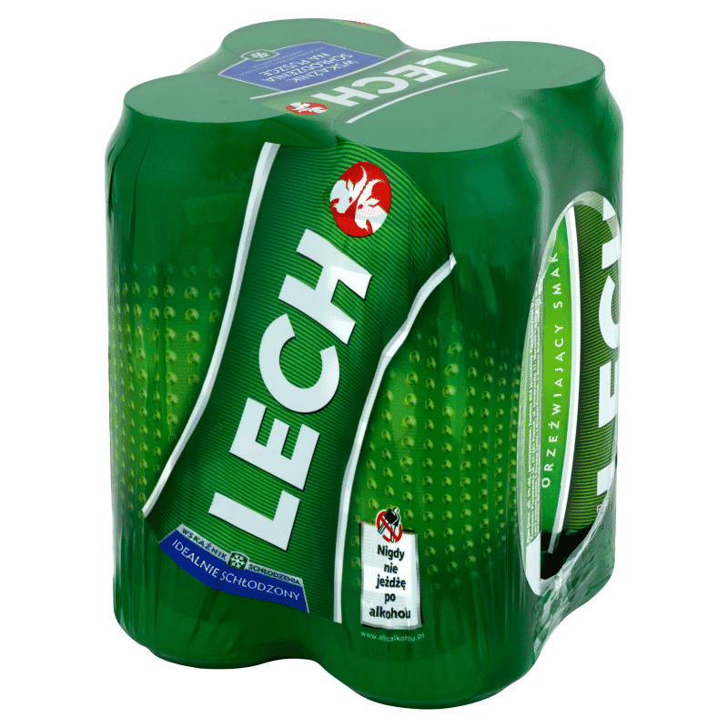 Buy 4x Lech Premium beer can 500ml
